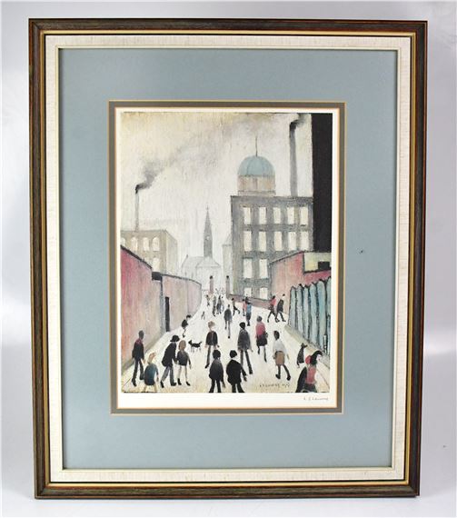 Laurence Stephen Lowry | Station Approach | MutualArt