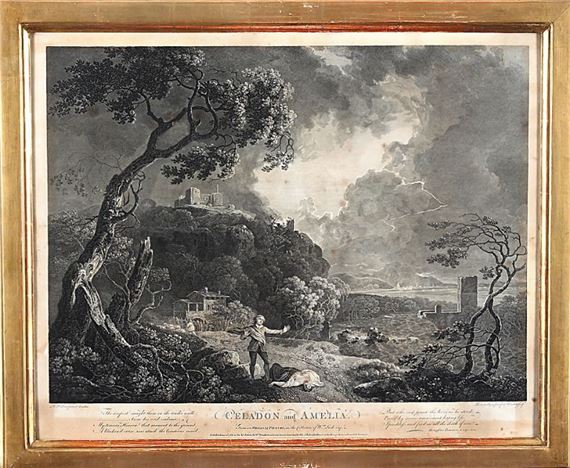 William Woollett | Macbeth. Celadon and Amelia (1766 - 1770) | MutualArt