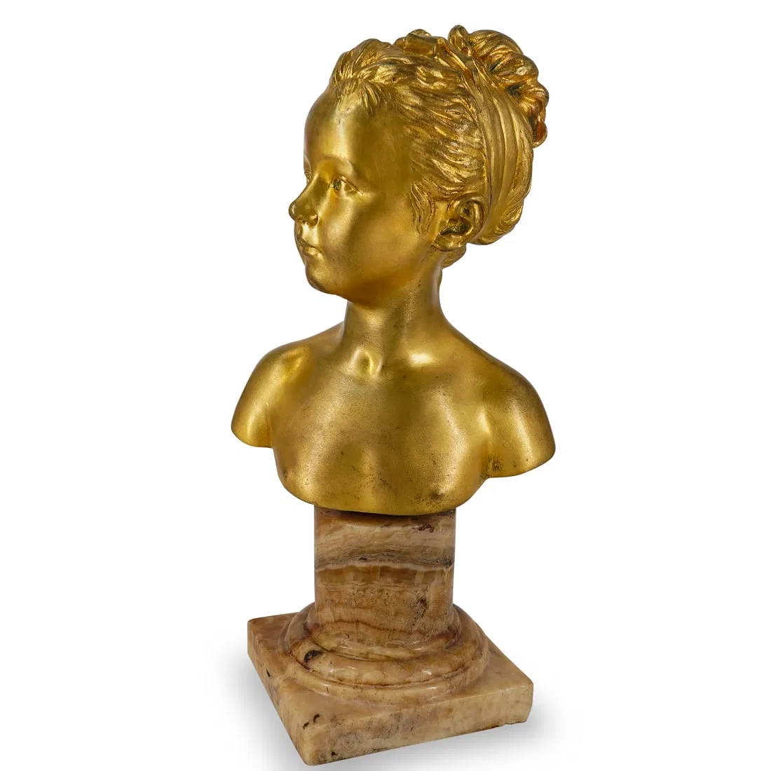 Jean-Antoine Houdon | Bust sculpture featuring Louise Brongniart ...