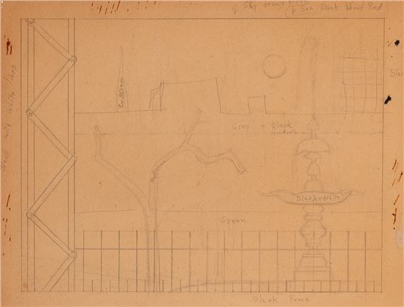 Clarence Holbrook Carter | Architecture-Theme Sketches | MutualArt