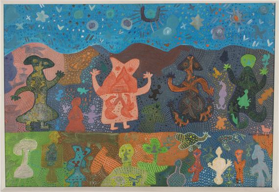 Madhvi Parekh | Festival at river side (1976) | MutualArt