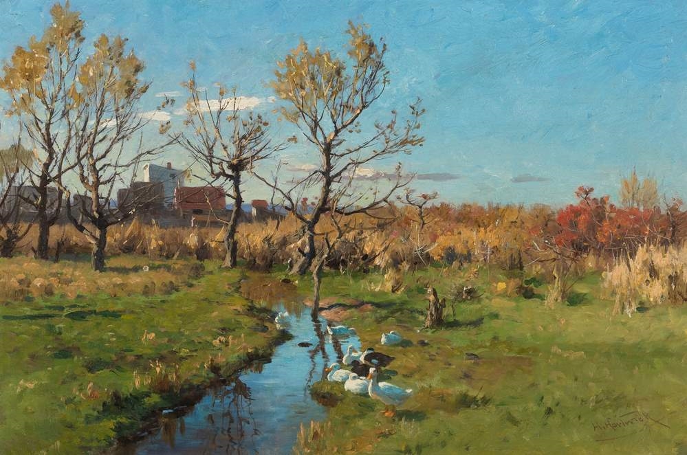 Hermann Hartwich | Impressionistische Landschaft | MutualArt