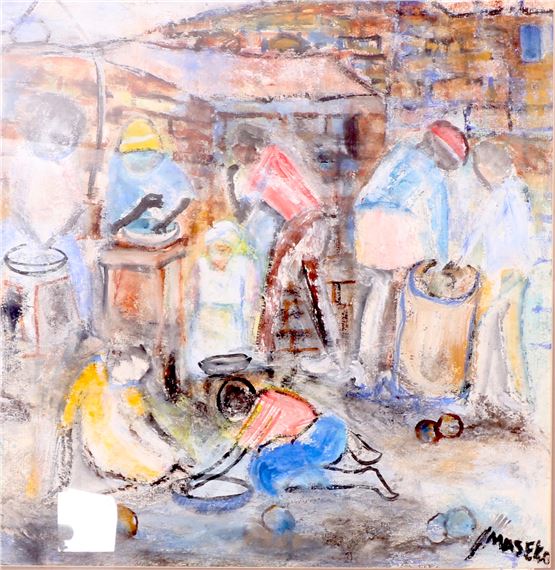 Joe Maseko | TOWNSHIP MEAL | MutualArt