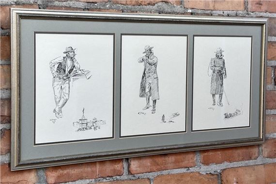 Charles Marion Russell | Charles M Russell Prints In Tryptic Frame ...