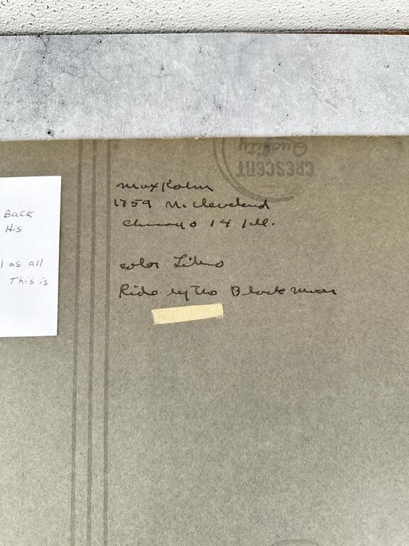 Max Kahn | Max Kahn Ride by the Black Moon Lithograph (1940) | MutualArt