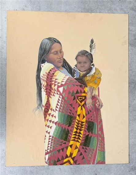 Ted Winger | Ted Winger Native American Painting | MutualArt