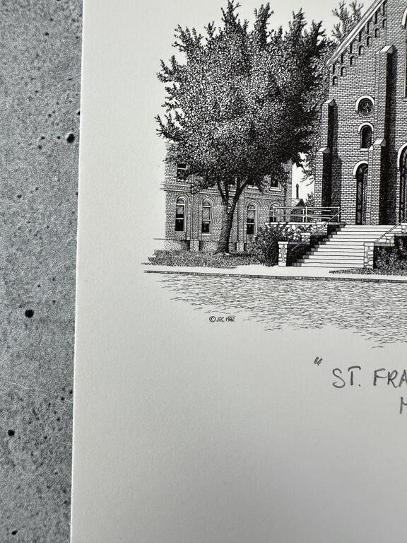 James Cole | James Cole St. Francis Xavier Church Print | MutualArt