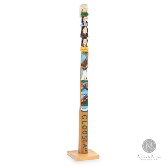 Stanley Rector | Glooscap Totem Pole (1994) | MutualArt
