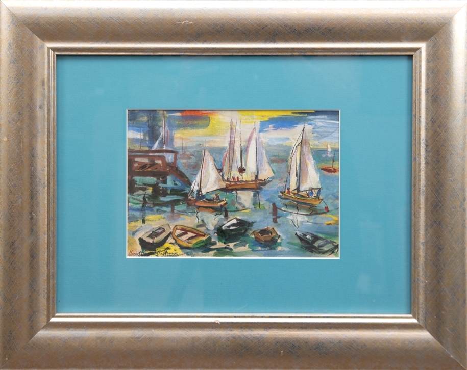 Kurt Haase-Jastrow | Kutter im Hafen | MutualArt