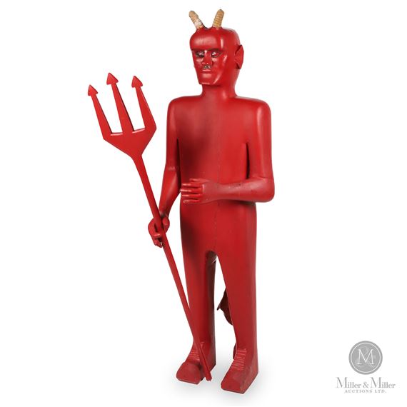 Bubby Mooers | Devil with Fork (20th Century) | MutualArt