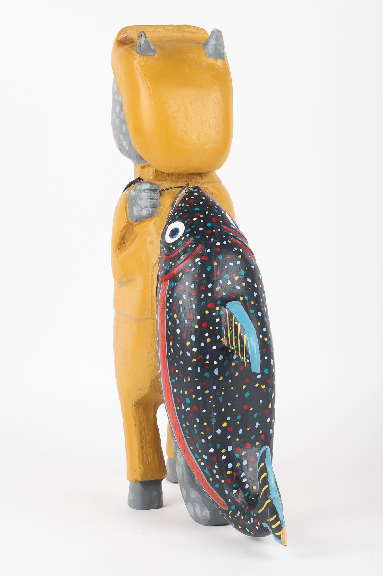 IAN FANCEY | Cat with Fish (2003) | MutualArt
