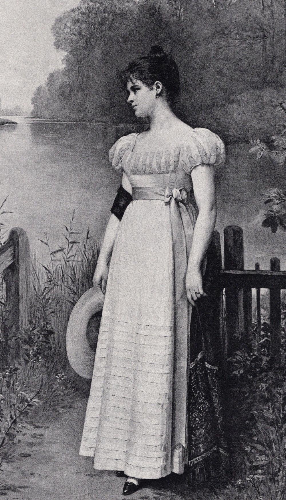 Jules Émile Saintin | A fair glance (1877) | MutualArt