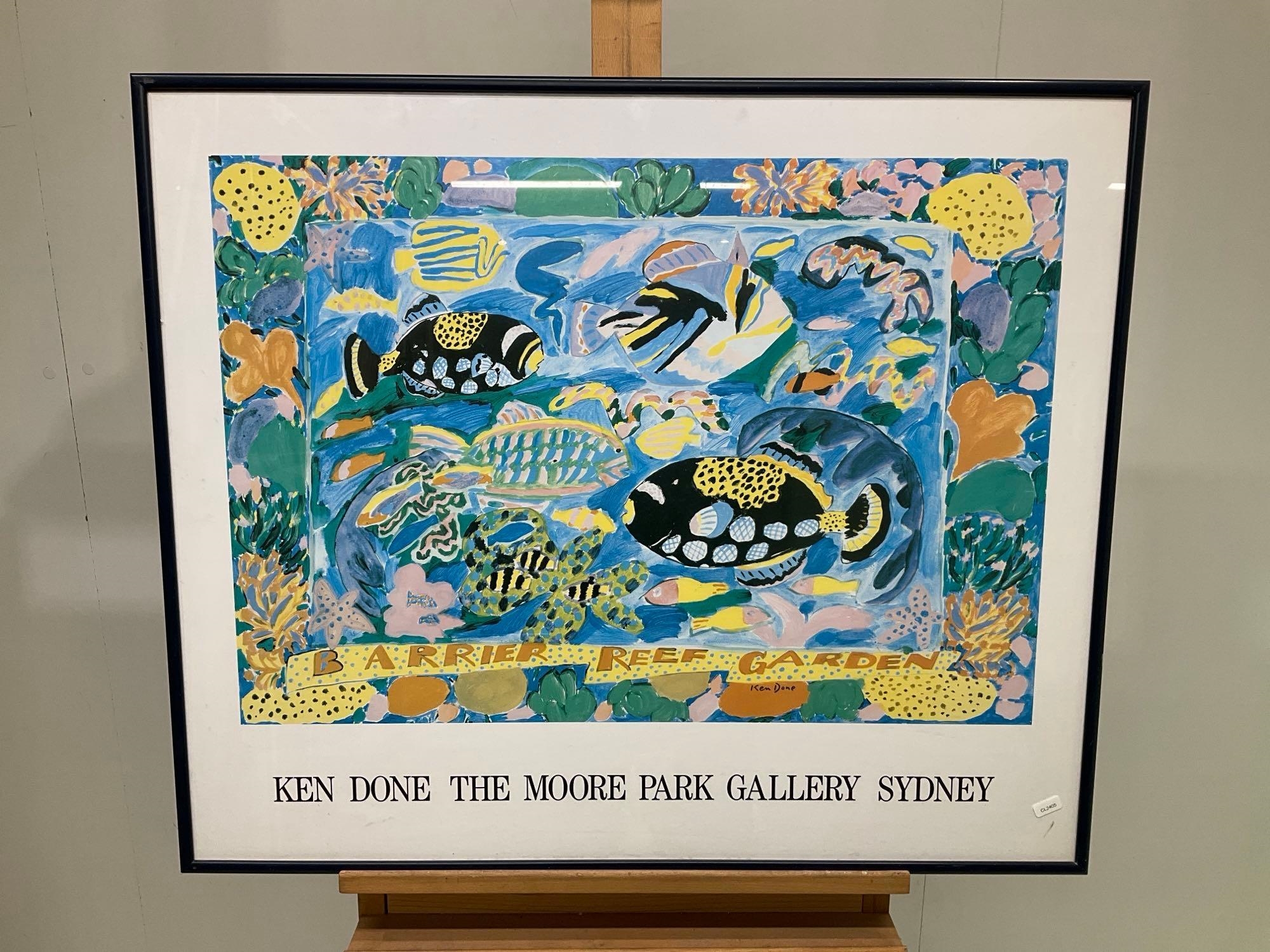 Ken Done | The Moore Park Gallery Sydney poster | MutualArt