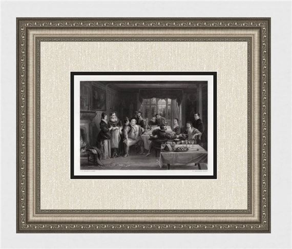 Charles Robert Leslie | 1800s CHARLES ROBERT LESLIE Engraving Falstaff ...