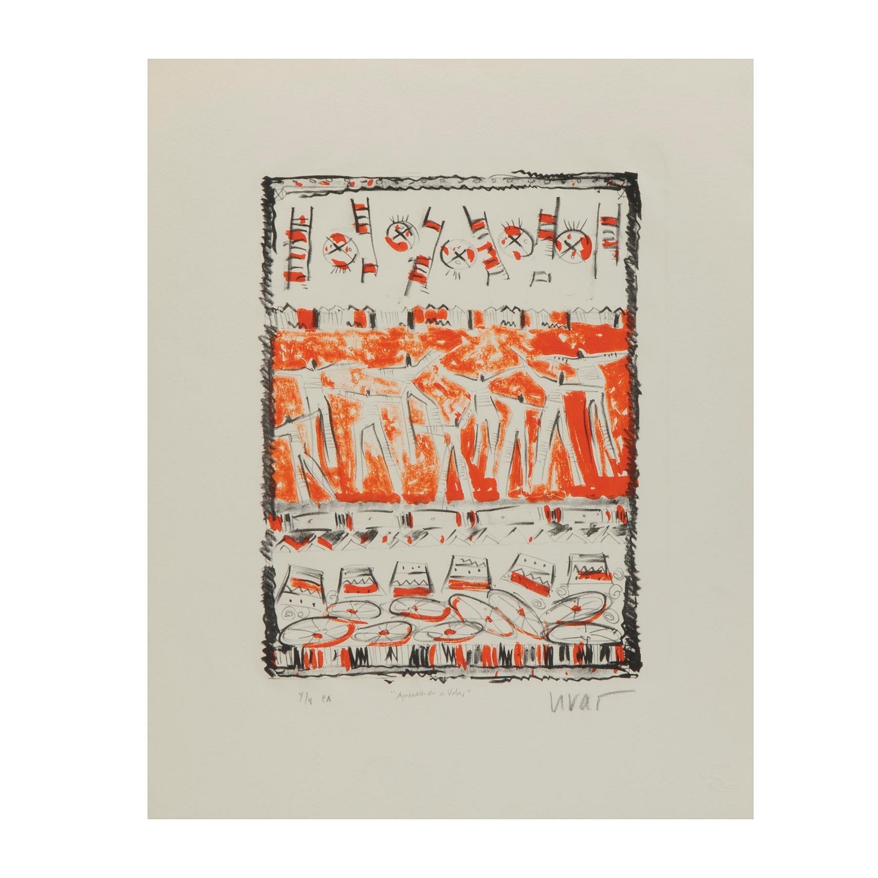 Carlos Vivar | Aprendiendo a volar | MutualArt