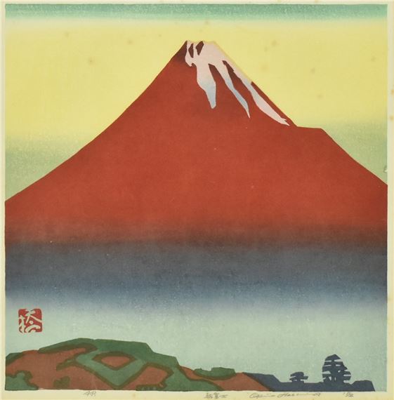 Okiie Hashimoto | OKIIE HASHIMOTO - MT. FUJI SUNRISE | MutualArt