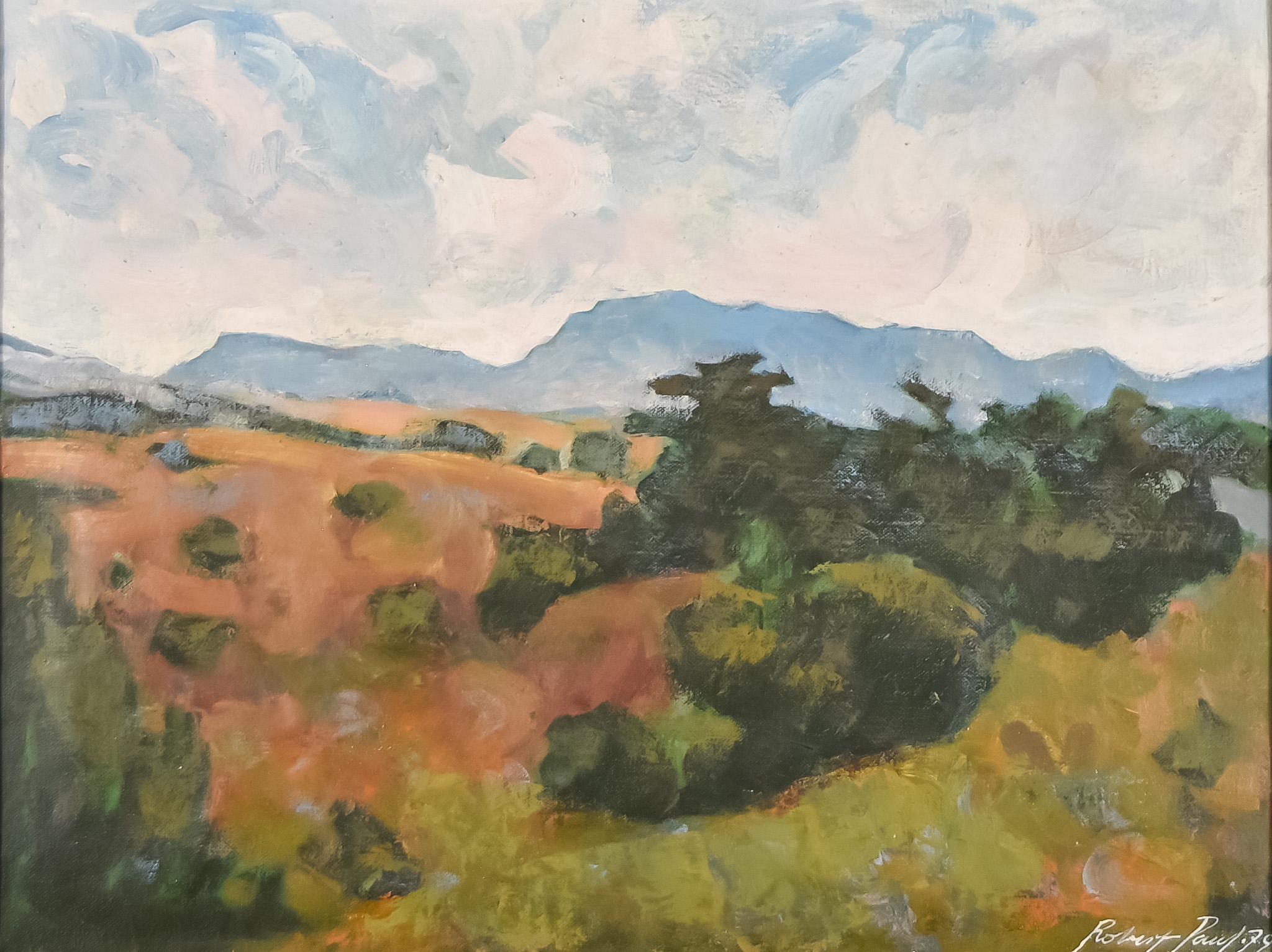 Robert Paul | Robert Paul (1906-1978) - Watercolour - Coastal scene ...