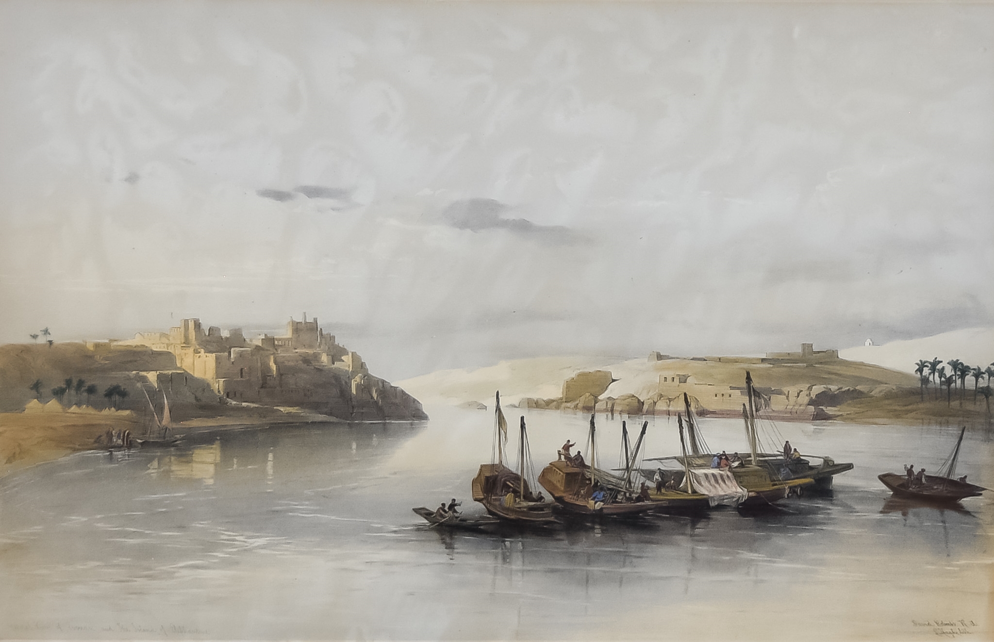 David Roberts | untitled - venice, harbour scene (1846) | MutualArt