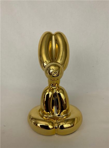 Jeff Koons | Balloon rabbit gold | MutualArt