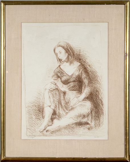 Moses Soyer | Mother And Child | MutualArt