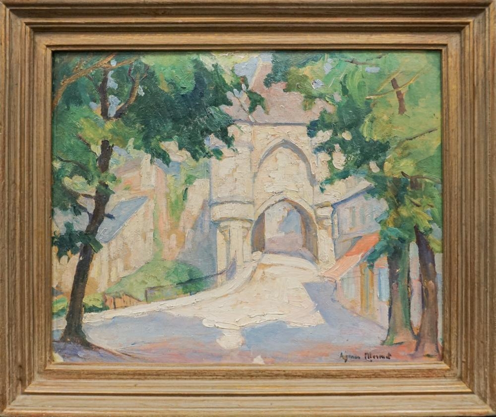 Aymar Mermet | Old Entrance Gate to a French Village | MutualArt