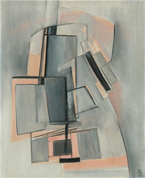 Kurt Lewy | Komposition 183 (1961 (1961) | MutualArt