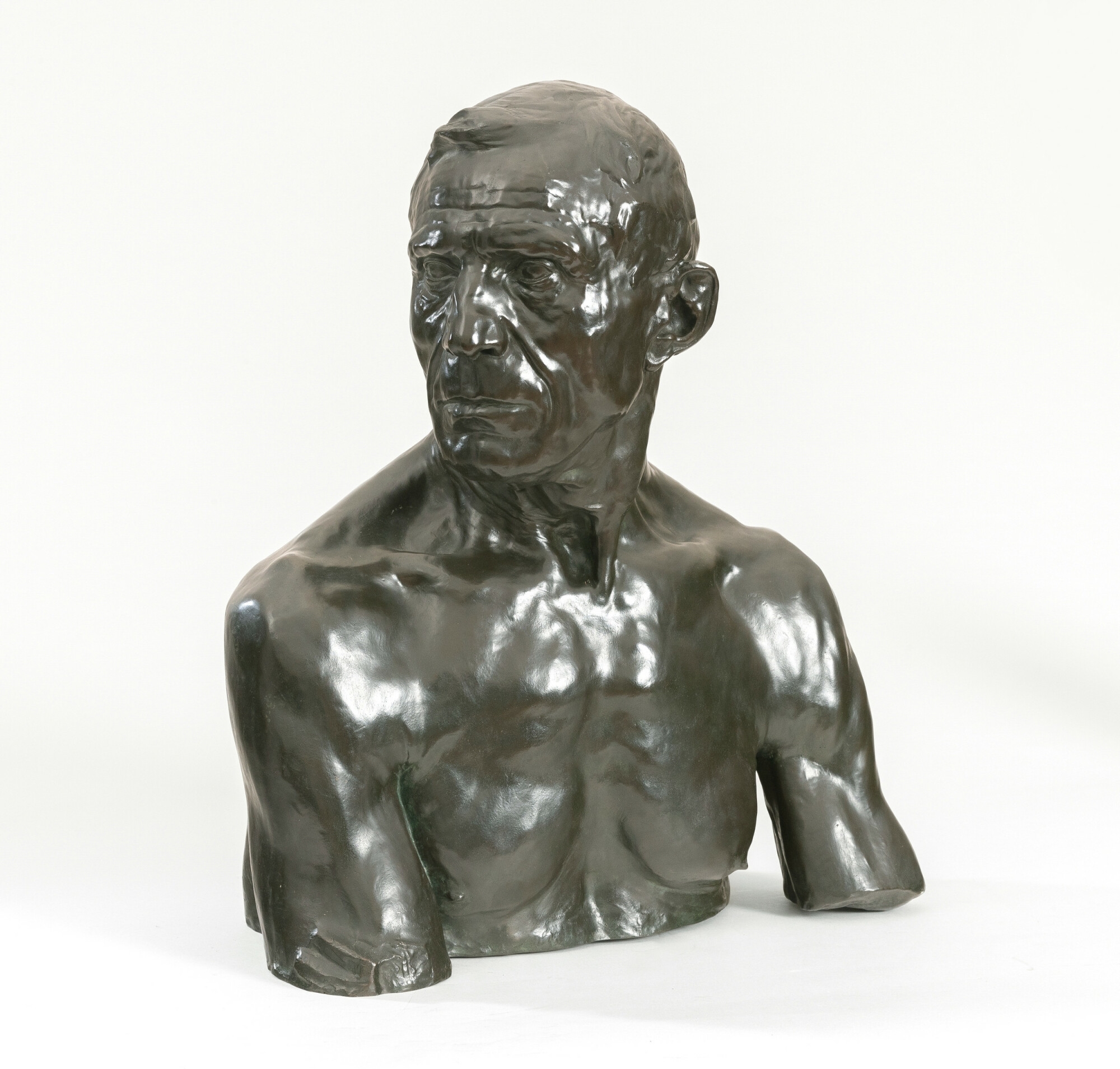 George Minne | Bust of a man (1911 (1911) | MutualArt