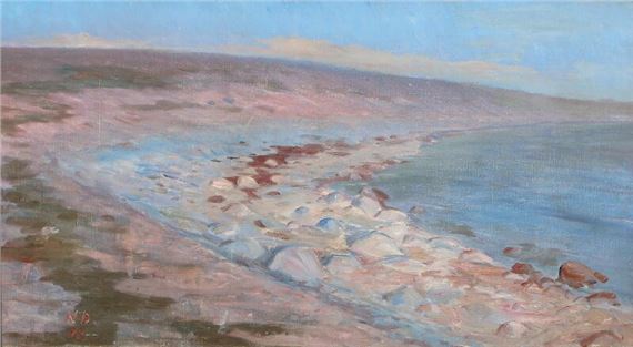 Niels Vinding Dorph | Coastal scenery (1898) | MutualArt