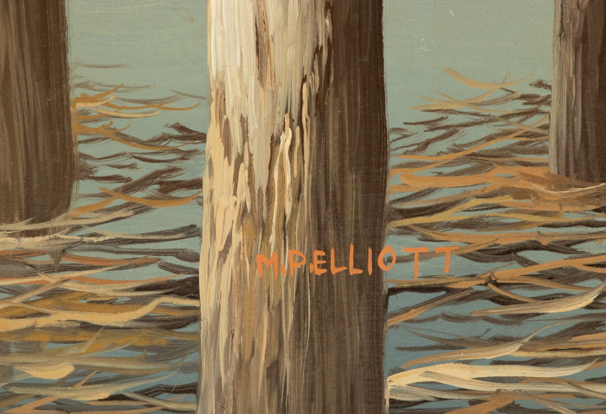 M.P. Elliott | Ducks in Flight (20) | MutualArt