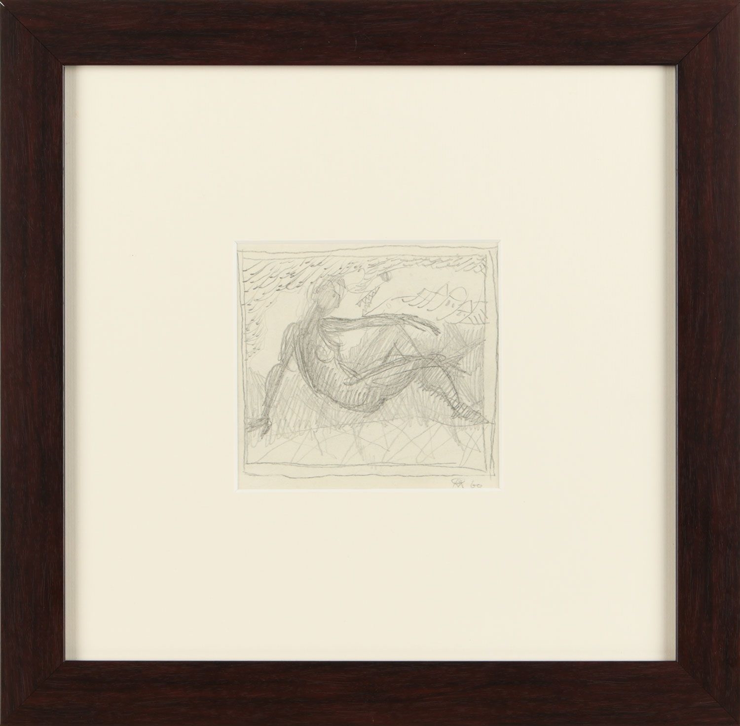 Colin Middleton | FEMALE NUDE IN A LANDSCAPE | MutualArt