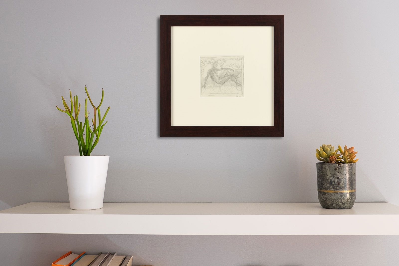 Colin Middleton | FEMALE NUDE IN A LANDSCAPE | MutualArt