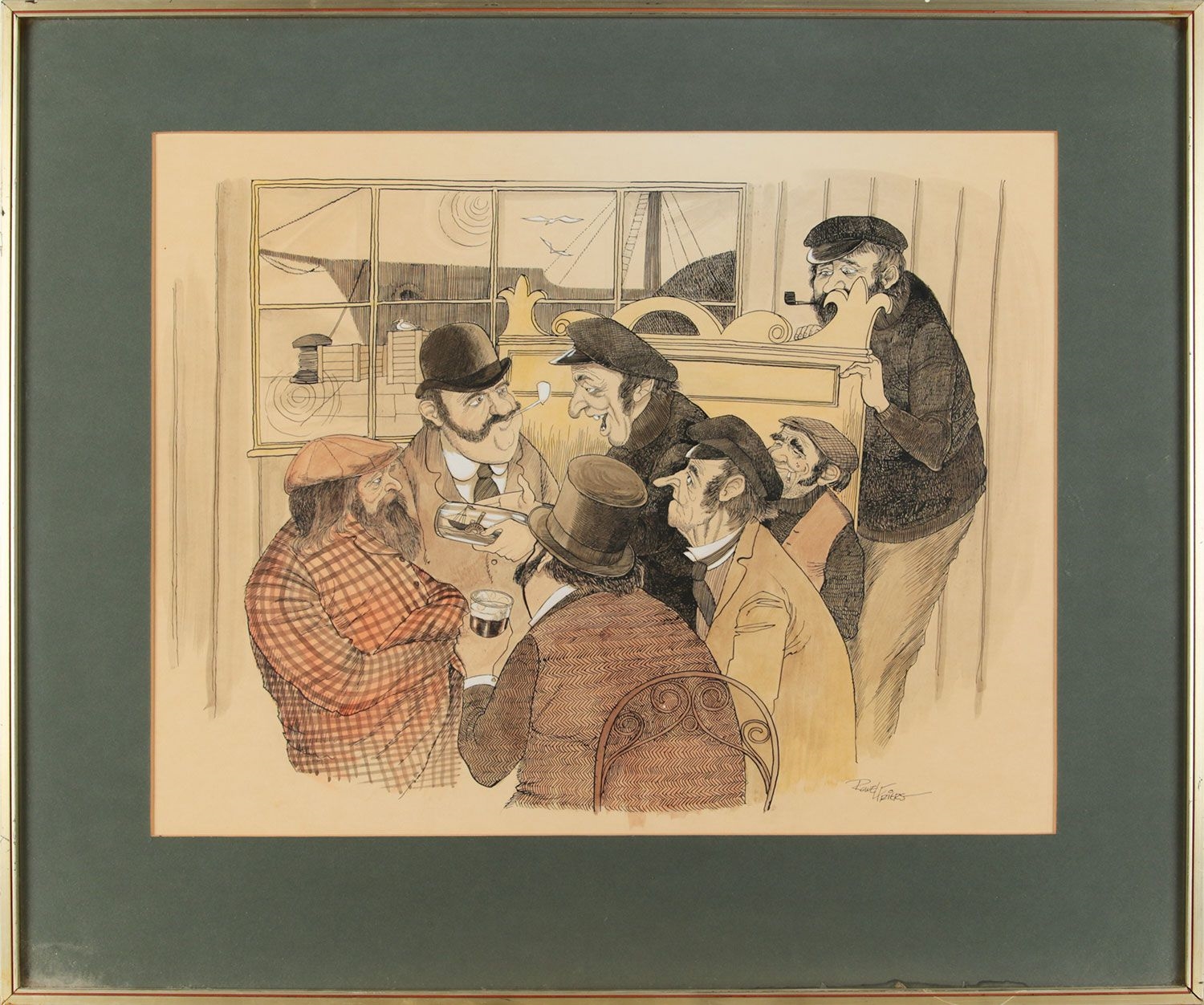 Rowel Boyd Friers | TAIL OF THE SHIP IN A BOTTLE | MutualArt