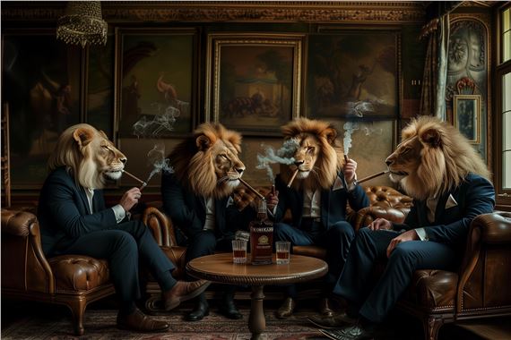 Sam Colen | ANIMALS TOOK POWER | MutualArt