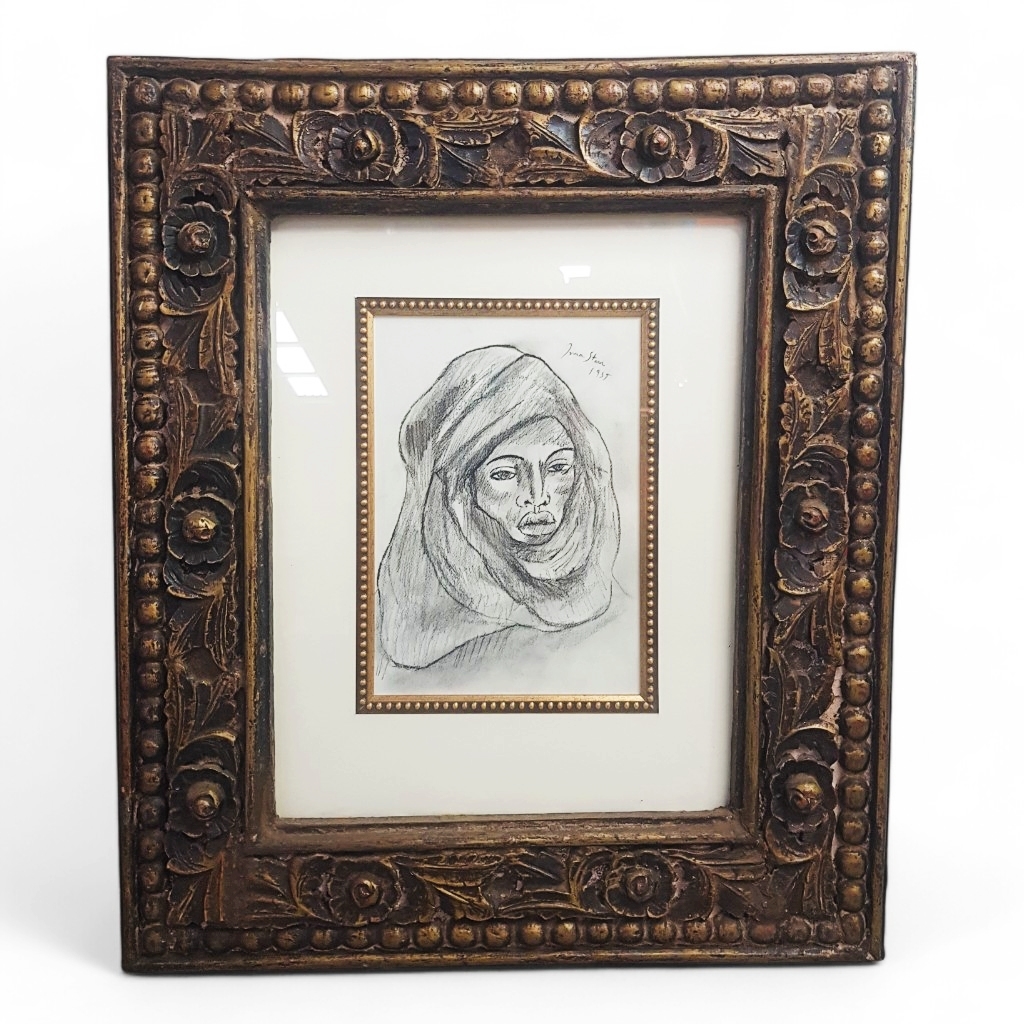 Irma Stern | Still life of fruit and dahlias (1940) | MutualArt