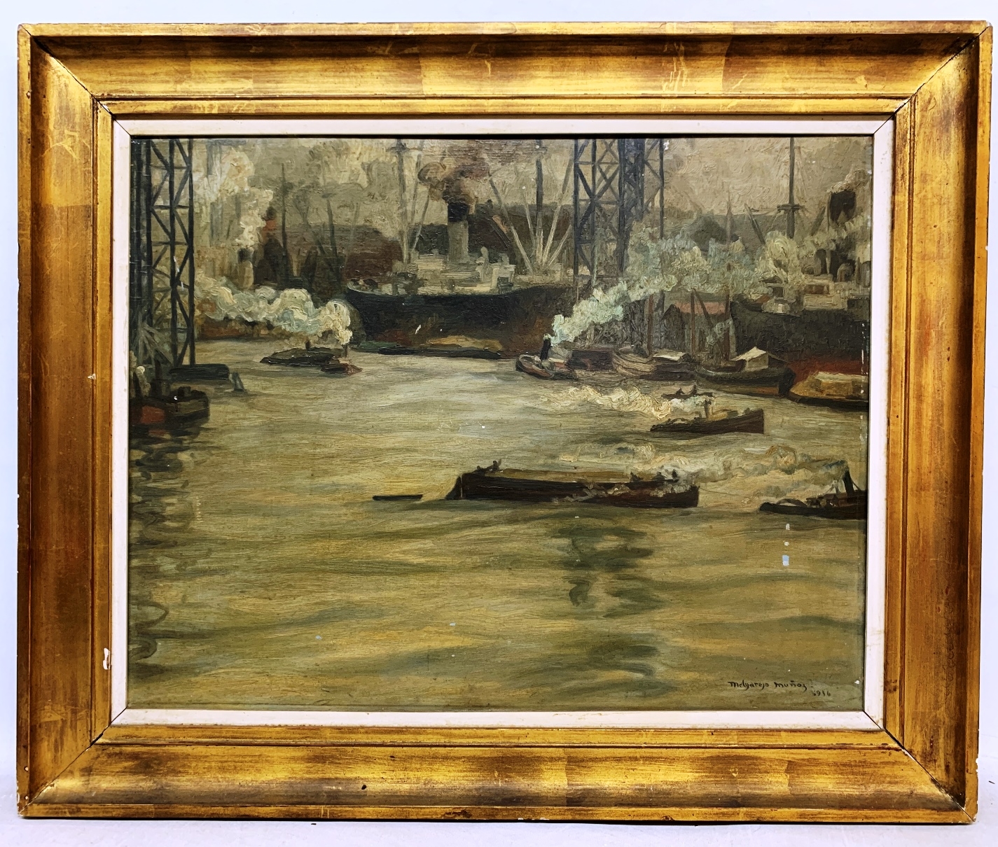 Waldimiro Melgarejo Muñoz | Puerto de la Boca | MutualArt