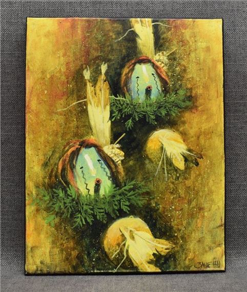 Al Bahe | NAVAJO PAINTING (ALLEN BAHE) (2020) | MutualArt