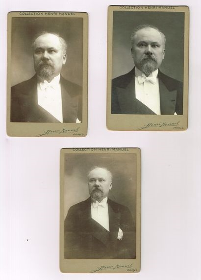 Henri Manuel | / Suite de 4 photographies originales format cabinet (10 ...