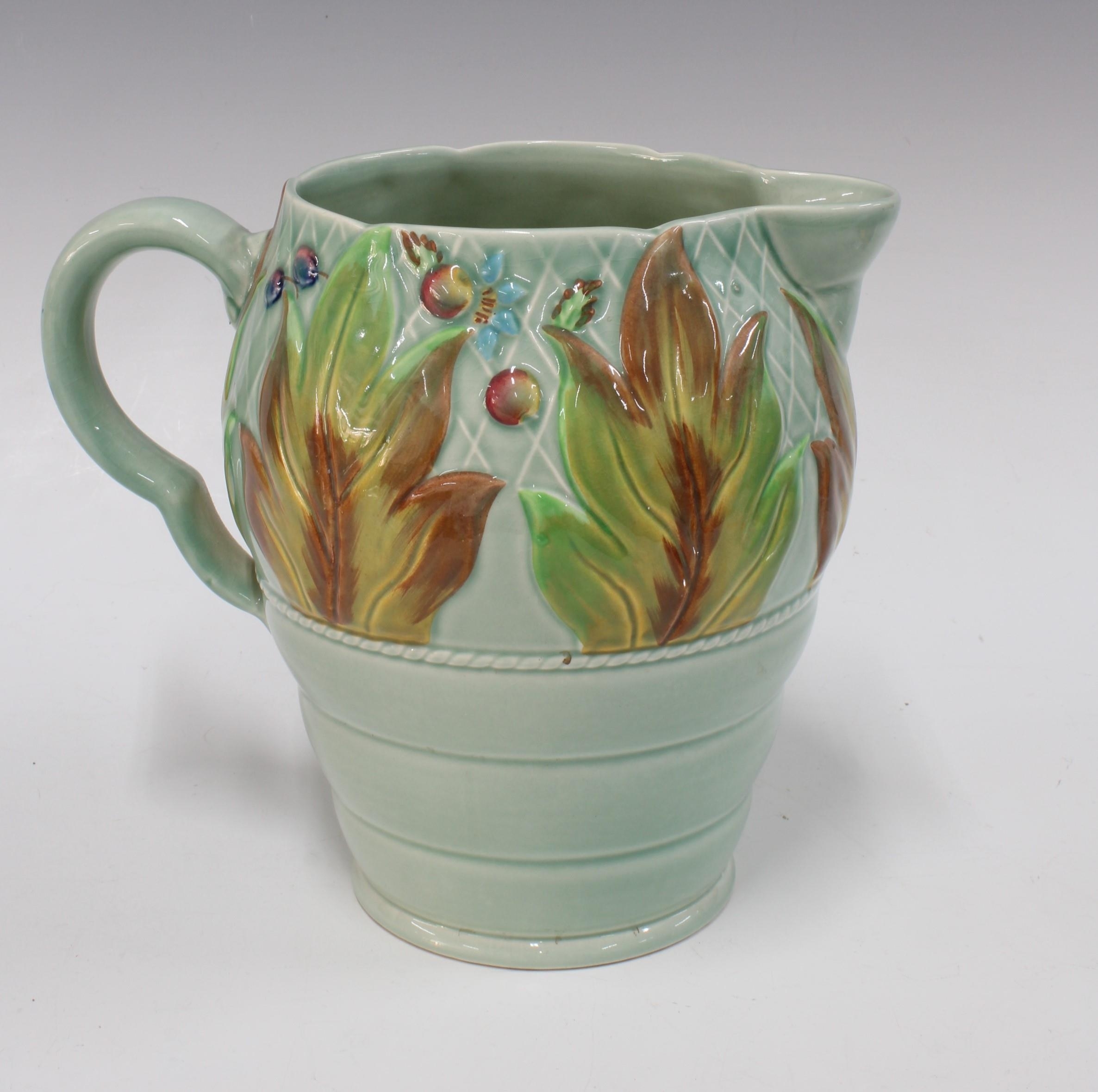 Clarice Cliff | Clarice Cliff Celtic Leaf and Berry pattern jug with a ...