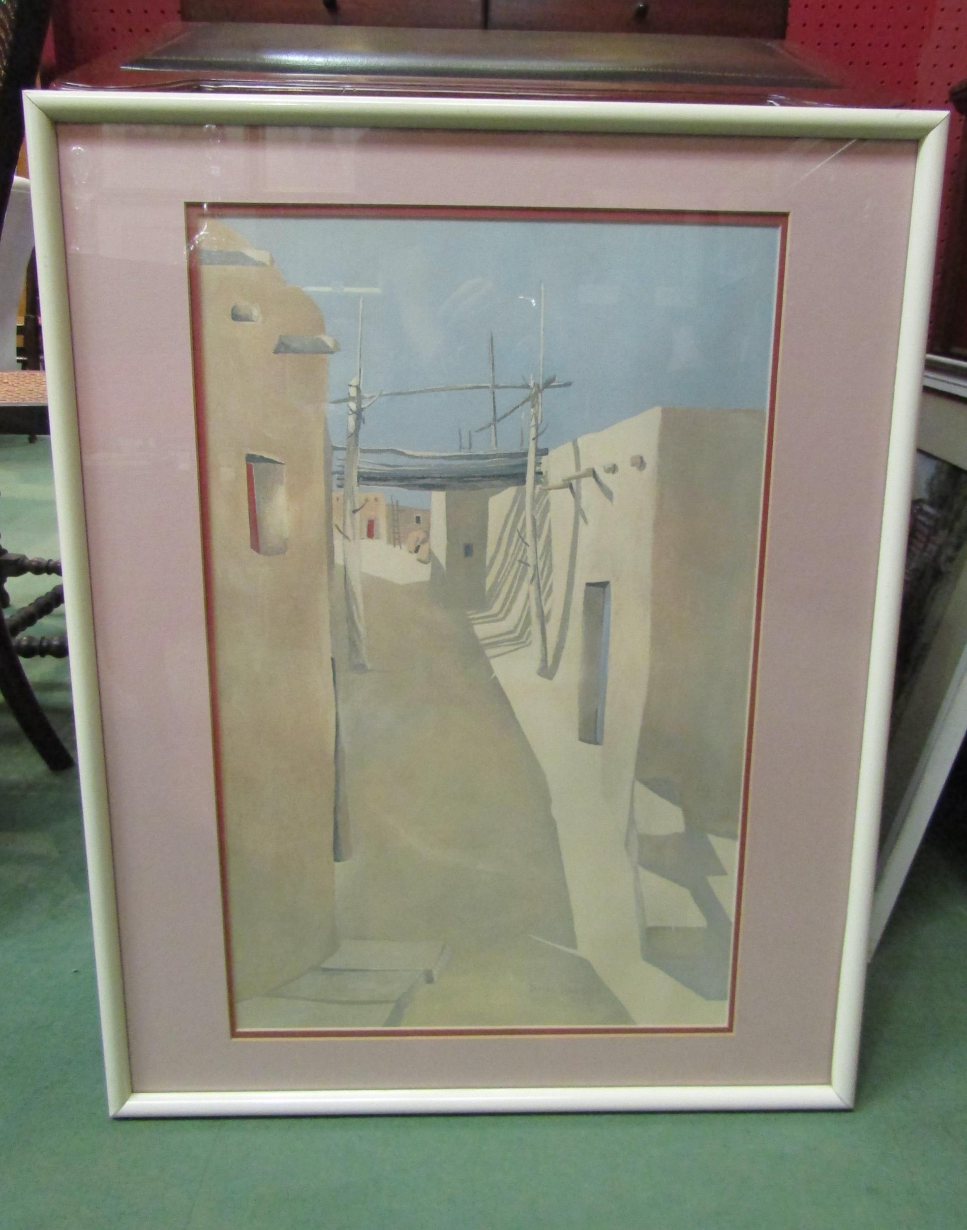 James Harrill | pathway between buildings | MutualArt