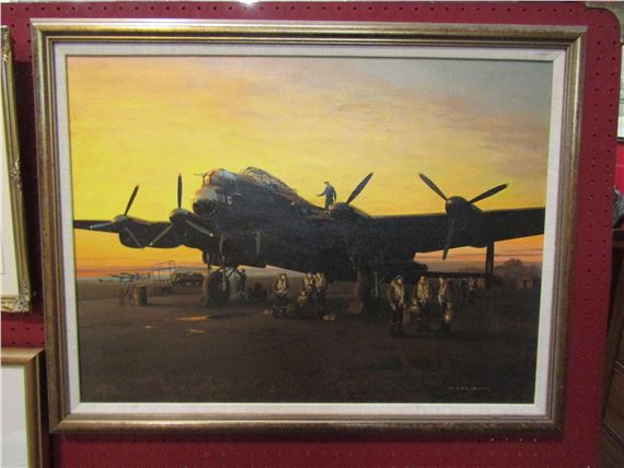 Gerald Coulson | Lancaster Bomber | MutualArt