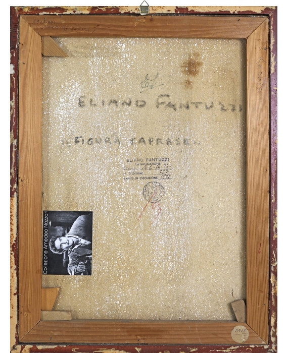 Eliano Fantuzzi | Figura caprese (1977) | MutualArt