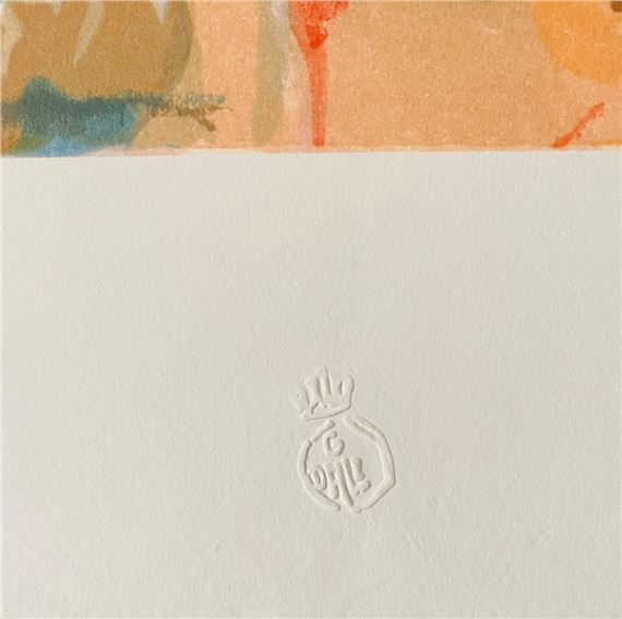 Salvador Dalí | Signed in pencil lower right Watermark. Stamp embossed ...