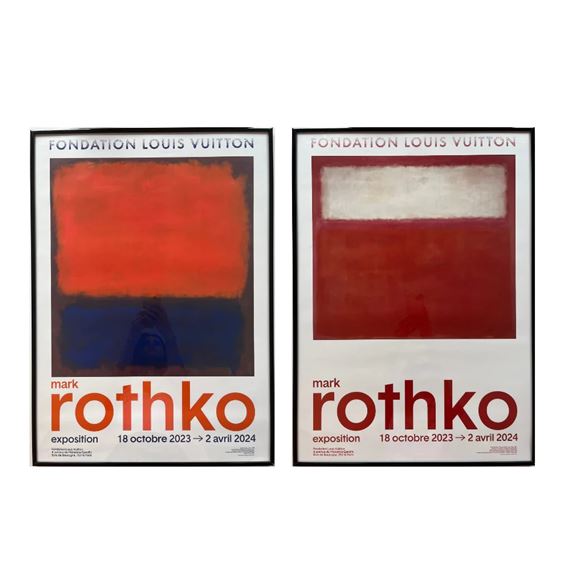 Mark Rothko | No. 14” (1960) – “Pink and White over Red” (1957 | MutualArt
