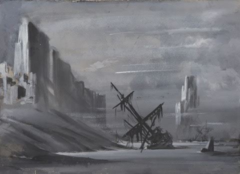 Paul Mantes | Navire échoué | MutualArt