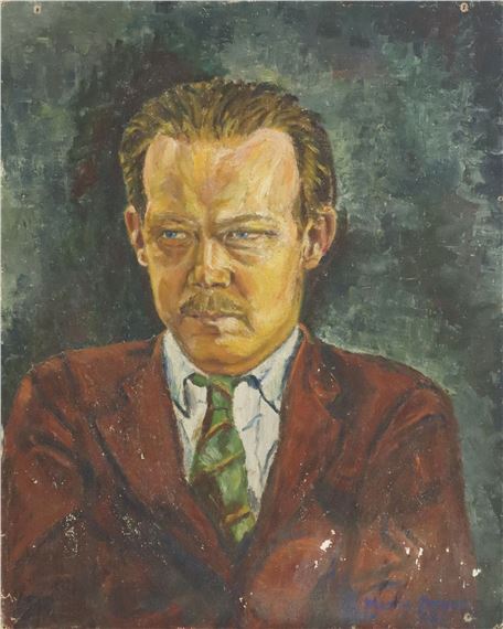 Martin Dreyer | Portrait of Fredric Hand, (1943) | MutualArt