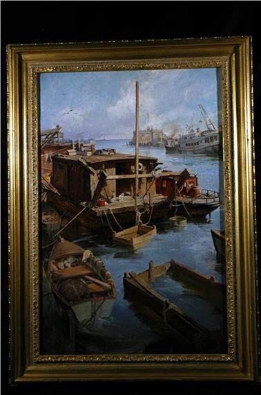 George Rozen | Jerome George Rozen Oil on Canvas | MutualArt