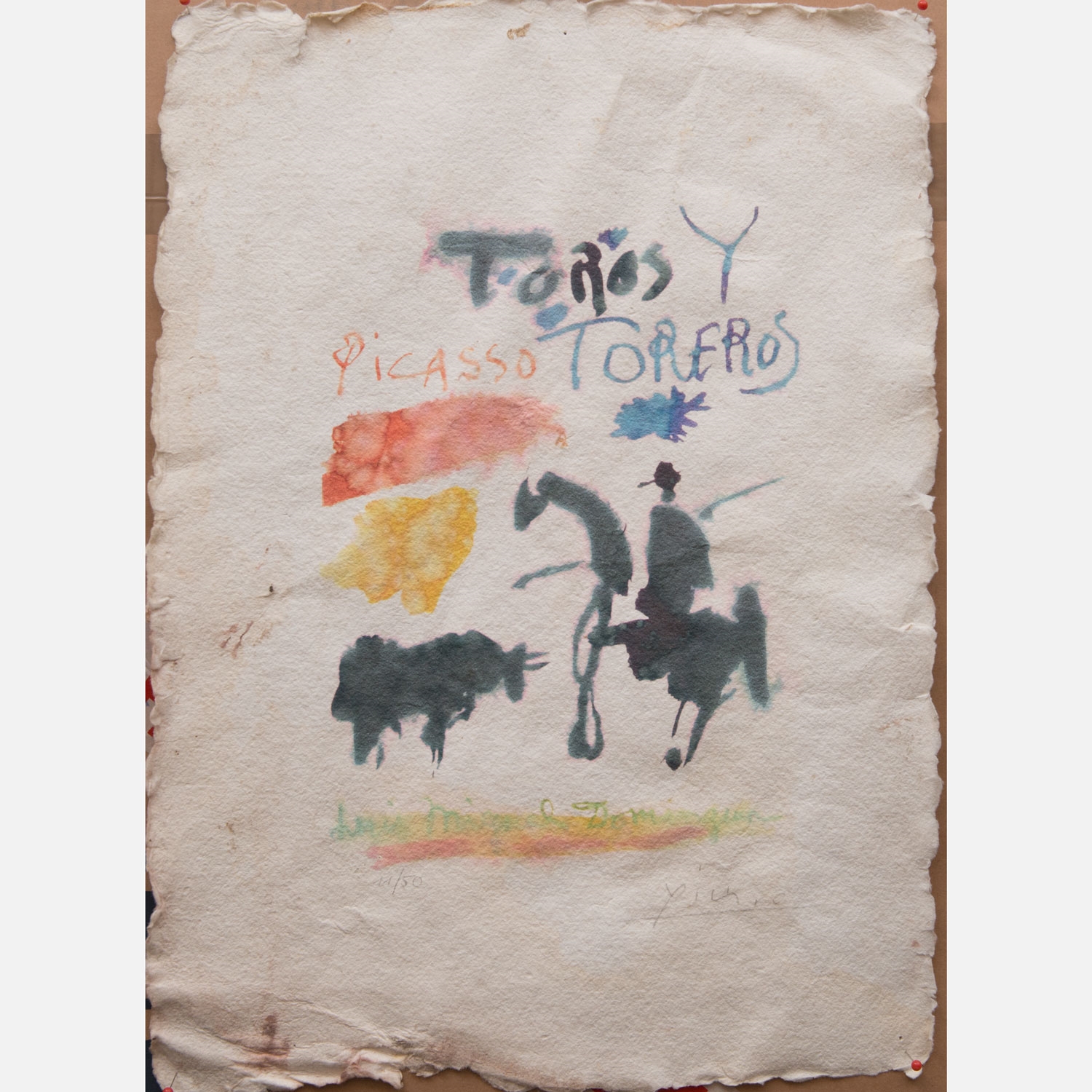 Pablo Picasso | Toreros | MutualArt