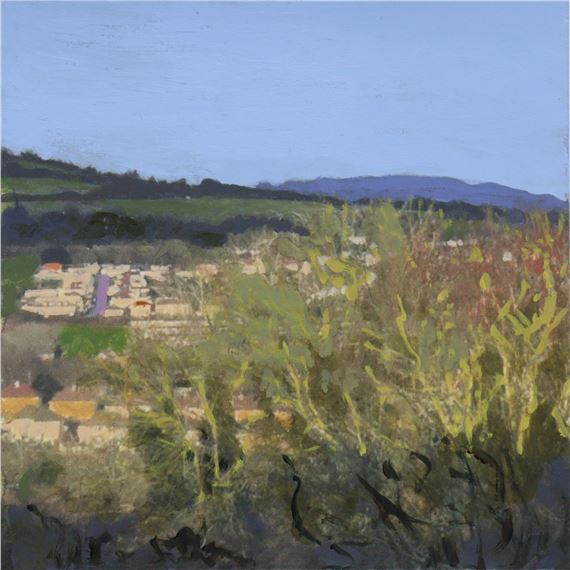 Liz Carson | Bannerdown from Fairfield Park (2018) | MutualArt