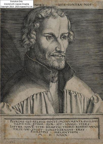 Heinrich Aldegrever | Philip Melancthon | MutualArt