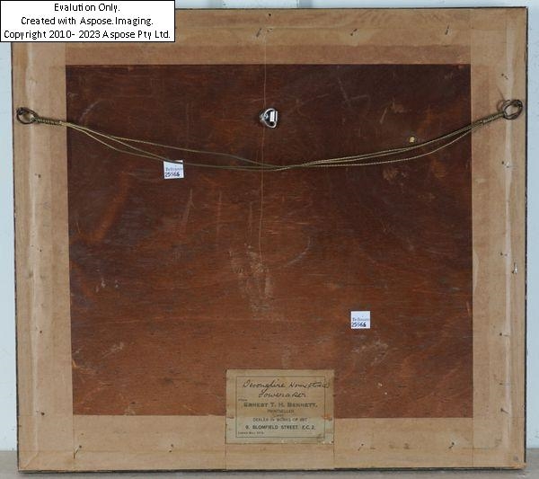 Albert Moulton Foweraker | A Devonshire Homestead by Moonlight | MutualArt